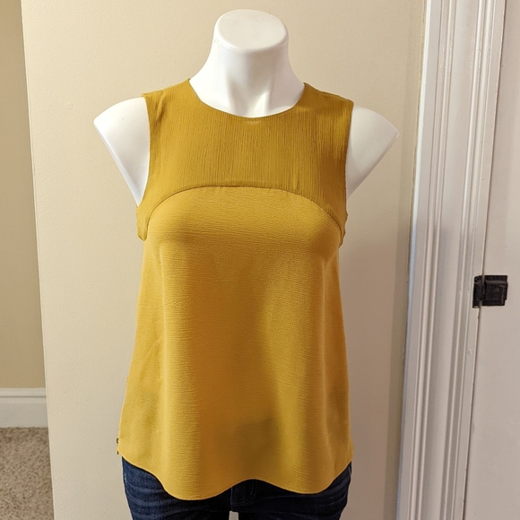 RACHEL Rachel Roy | Tops | Rachel Rachel Roy Mustard Color Tank Top ...